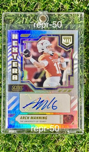 2025 Score Next Era NIL Holo Arch Manning Autograph-Chaser Pack read ...