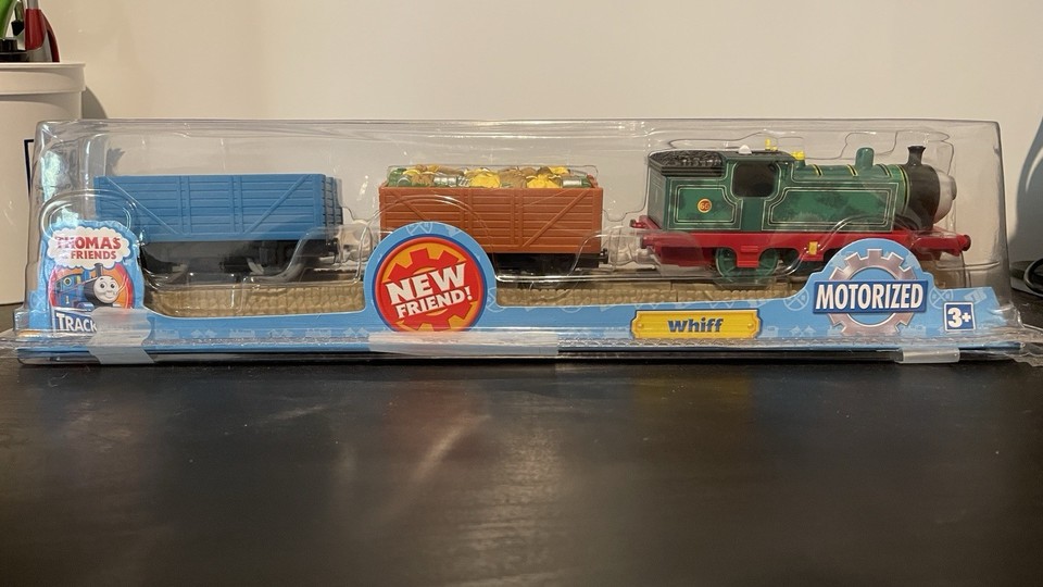 Thomas & Friends Trackmaster Whiff Hit Toy Company Complete In Open Box ...