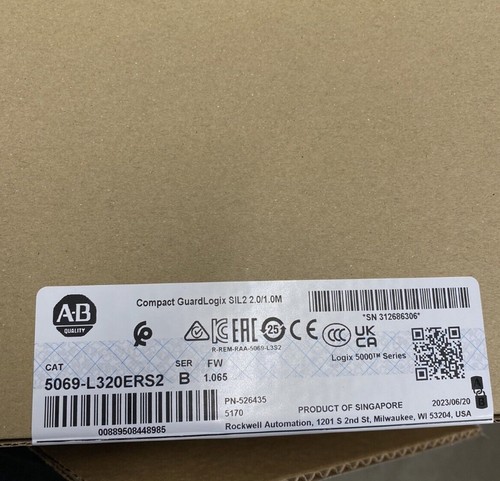 NEW Unopened AB 5069-L320ERS2 GuardLogix 5380 Processor Compact | eBay