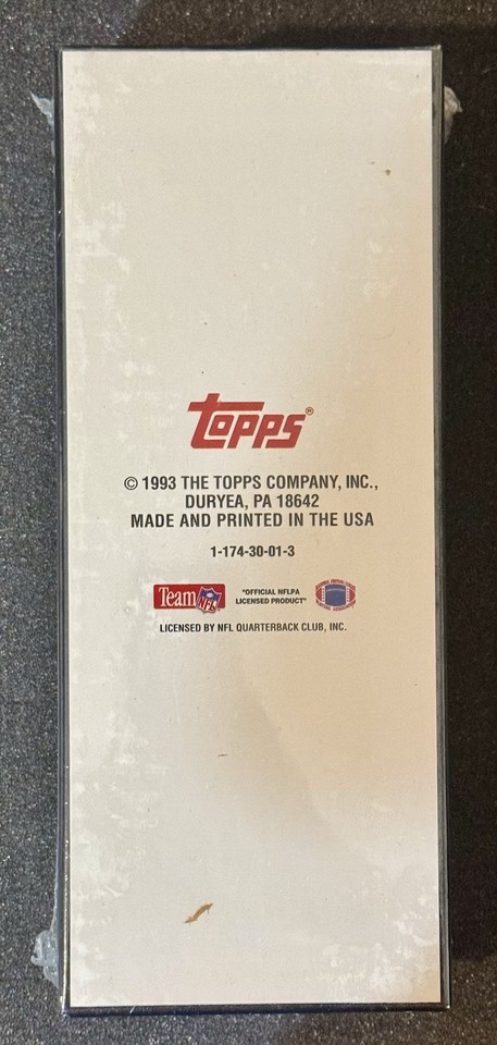 1993 STADIUM CLUB FOOTBALL HIGH SERIES Complete SET SEALED FACTORY ...