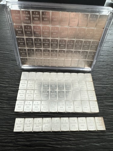 10 X 1 Gramm Silberbarren 999 ESG Combibar | eBay.de