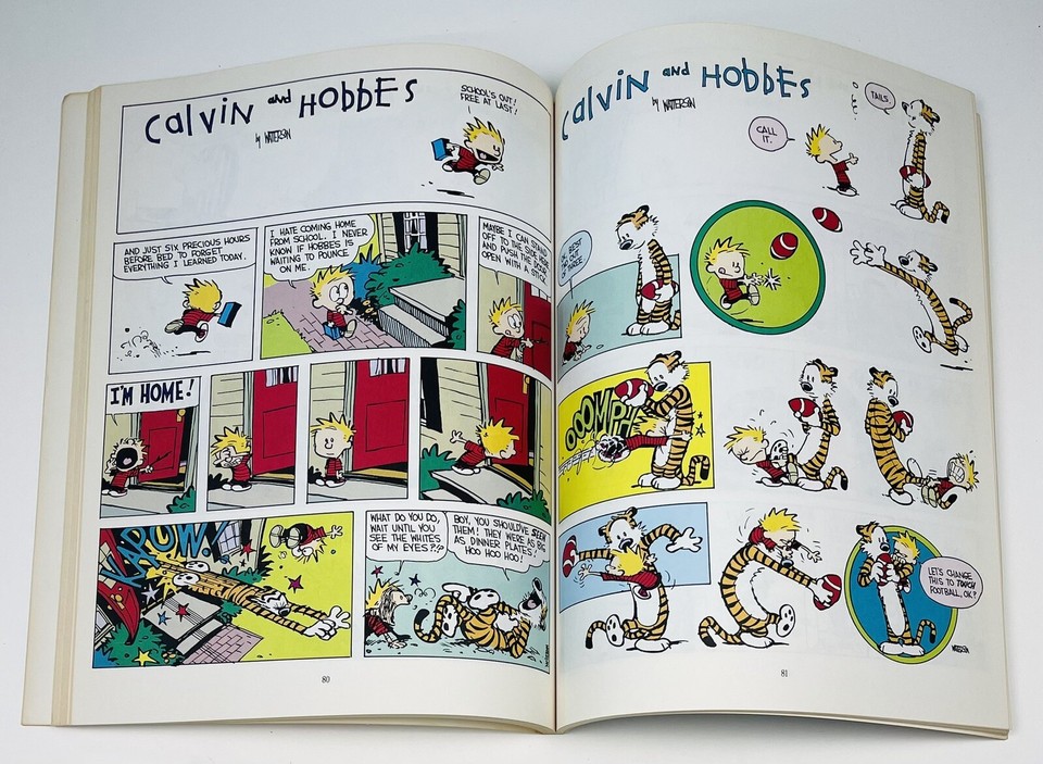 The Calvin and Hobbes Lazy Sunday Book by Bill Watterson (1989 ...