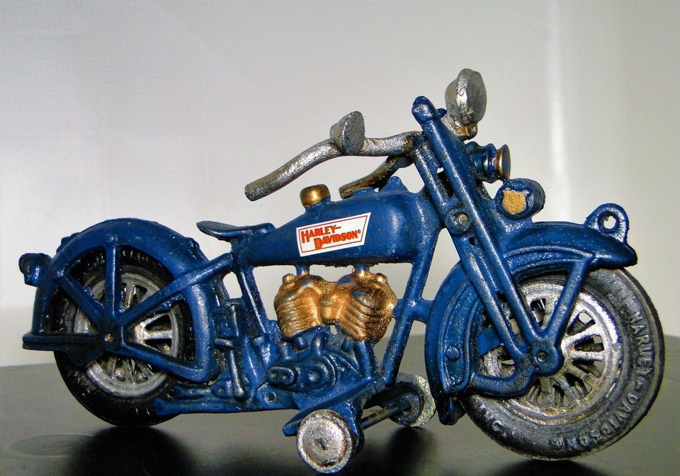 Harley Davidson Tether Motorcycle Midget Race Bike Car 1920s Racer Gold ...