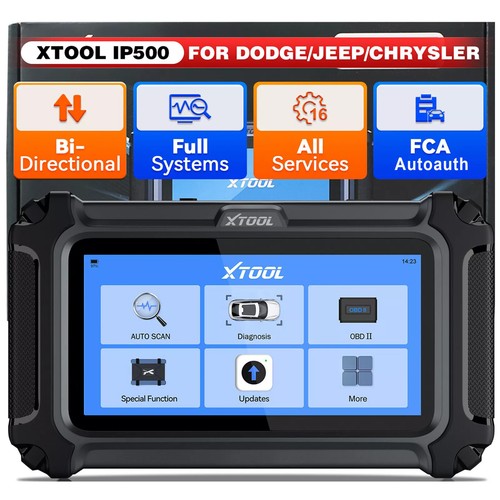 XTOOL IP500 For Chrysler/Dodge/Jeep Bidirectional OBD2 Scanner ...