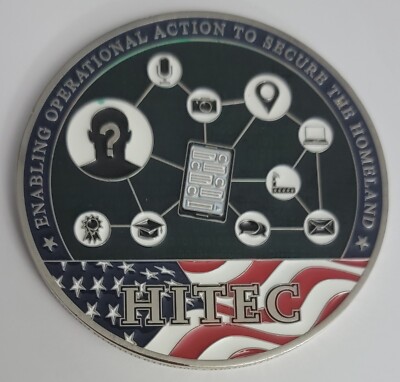 US DEPARTMENT OF HOME LAND SECURITY HITEC CHALLENGE COIN | eBay