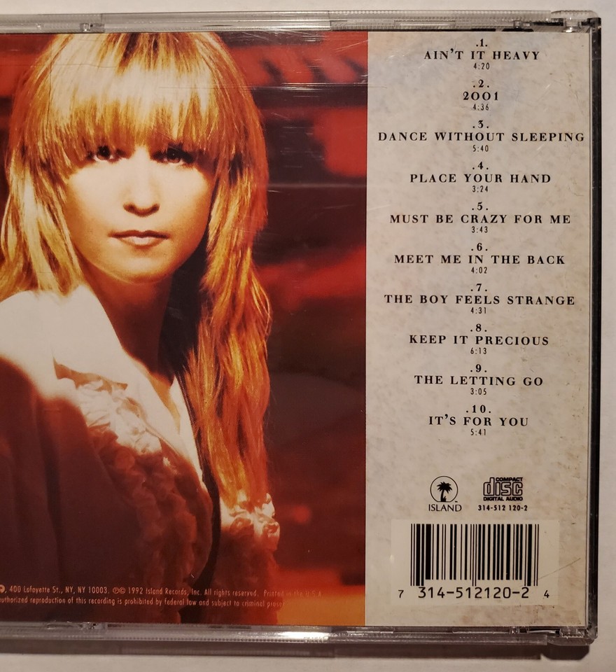 Never Enough by Melissa Etheridge (CD, Mar-1992, Island (Label ...