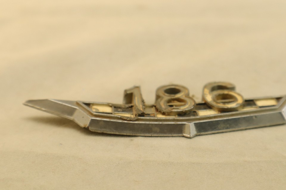 1966-1968 Holden Premier HR “186” 3.0L Rear Boot Lid Emblem OEM 7428990 ...