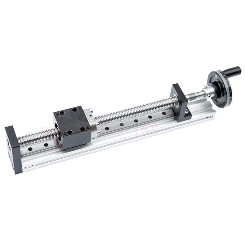 Manual Linear Rail Guide Slide Stage Actuator Ball Screw Motion Table ...