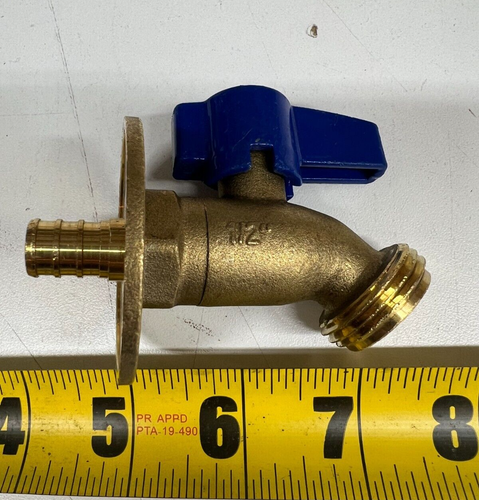 1/2" Wall Hydrant Sediment Faucet 08SEDI-W F1960 Cold Expansion Pex ...
