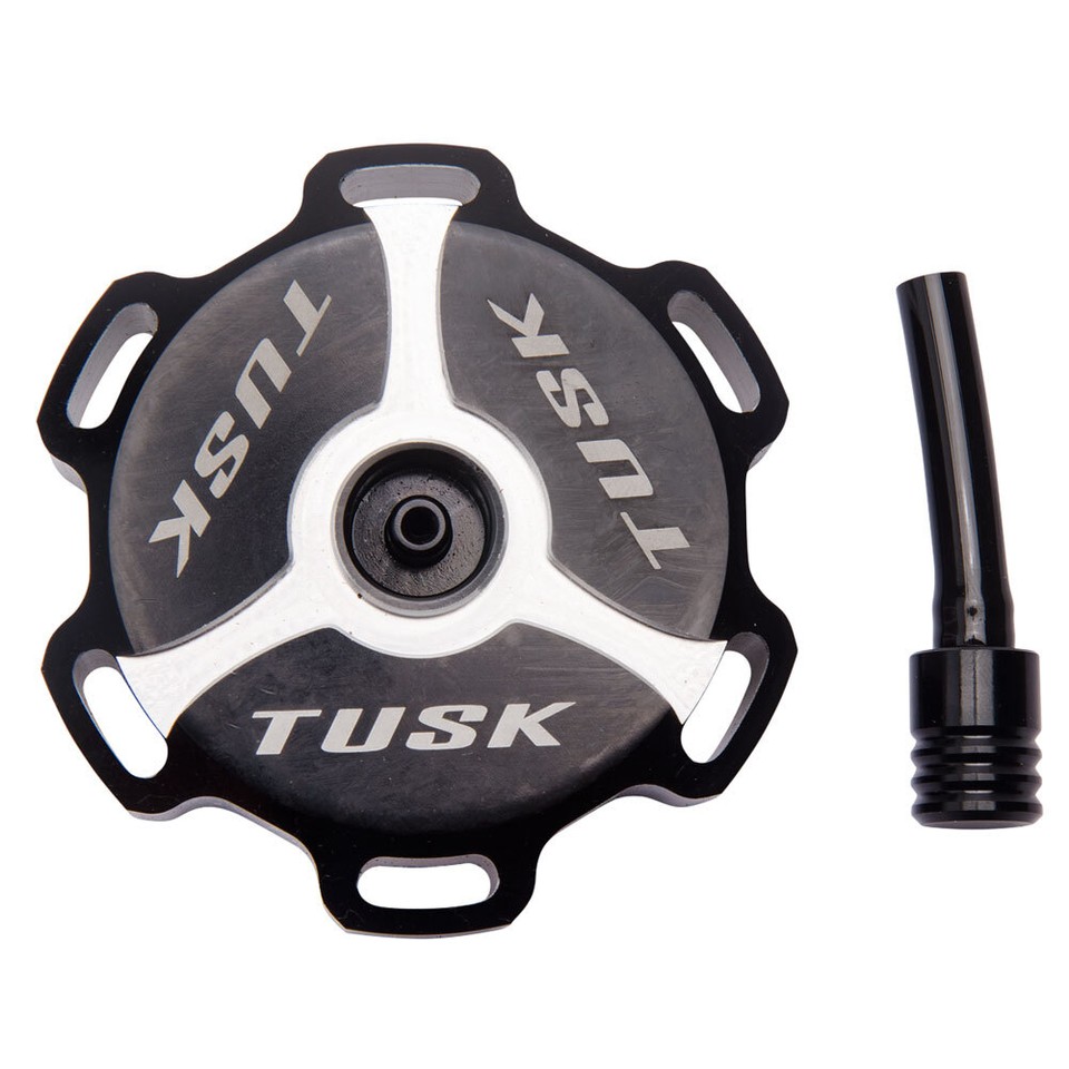 Tusk Billet Aluminum Gas Cap Black For SUZUKI RM85 RM125 RM250 RMZ250 ...
