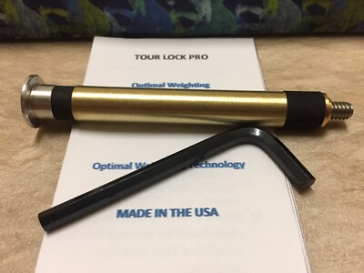 Tour Lock Pro Counter Weight 80Gram (Silver) for Putters w/Locking Tool ...