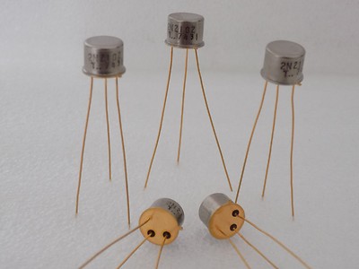 Tungsram 2N2102 Silicon NPN Amplifier Transistors AF Medium Power TO5 ...