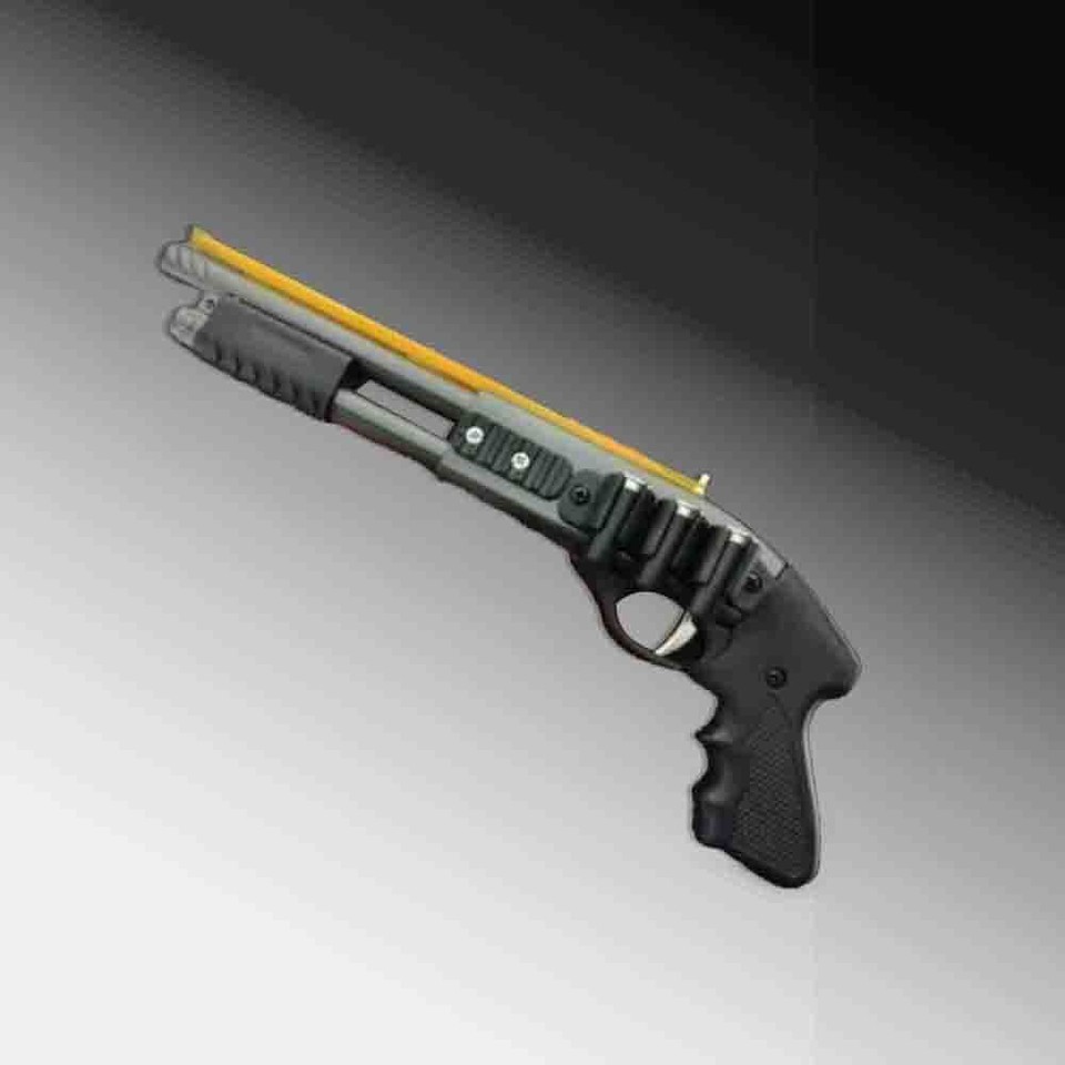 Rubber Band Shot Gun Model Fidget Toy- Mini Metal Pistol ShotGun Toy AU ...