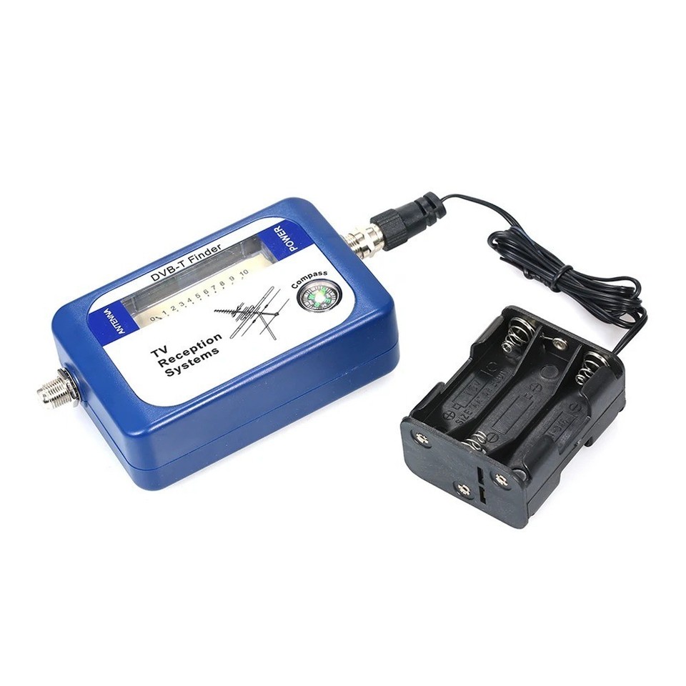 DVB-T TV Digital Aerial Terrestrial Signal Meter Antenna Finder Pointer ...