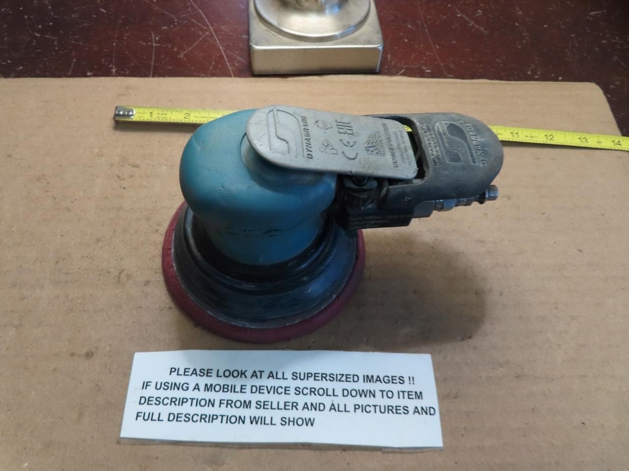 DYNABRADE 59024 5" ORBITAL SANDER 12,000 RPM SANDER AIRCRAFT TOOL | eBay