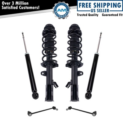 Front and Rear Suspension Kit Fits 2012-2019 Nissan Versa 2014-2019 ...