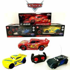 PIXAR CARS LIGHTNING MCQUEEN DINOCO JACKSON STORM RC RADIO REMOTE ...