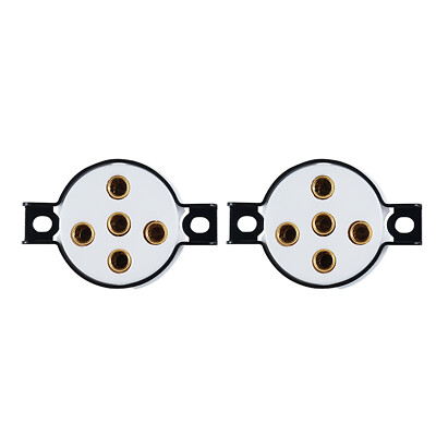 2pcs Amptata 5pin Tube Ceramic Socket Gold PX4 B4 B5 PX25 1064 U18 ...