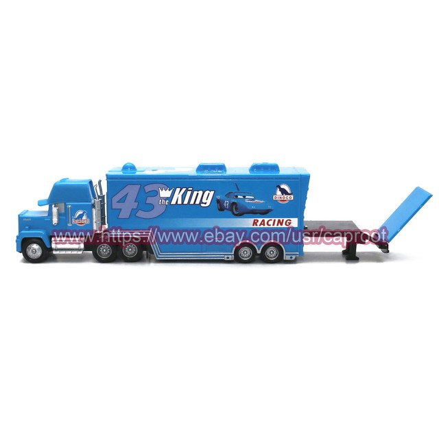 Disney Pixar Cars The King Dinoco Mack Truck No.43 1 55 Diecast Toy ...