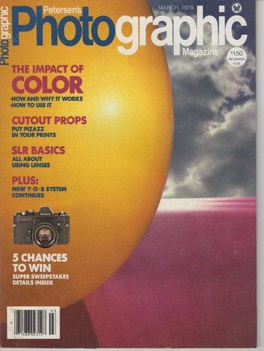 Petersen's Photographic Magazine - March 1979 - Volume 7 Number 11 | eBay
