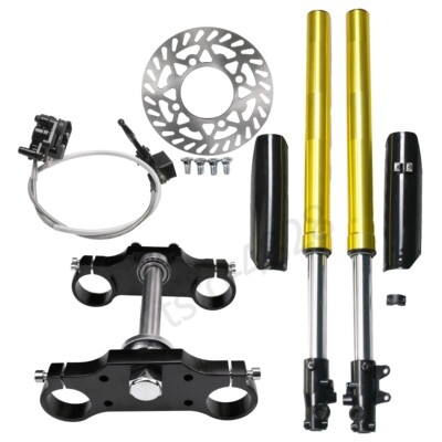 735mm Front Forks Triple Tree Brake For Dirt Pit Bike Apollo SSR 110 ...