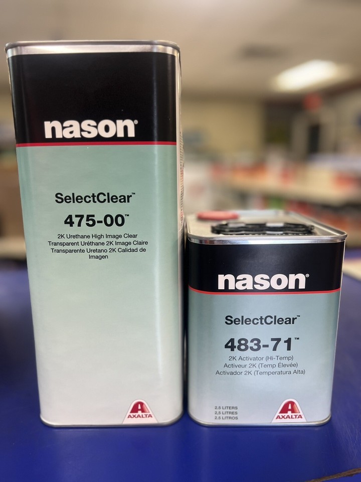 NASON 475-00 SELECT CLEAR HIGH IMAGE URETHANE CLEAR WITH NASON 483-71 ...