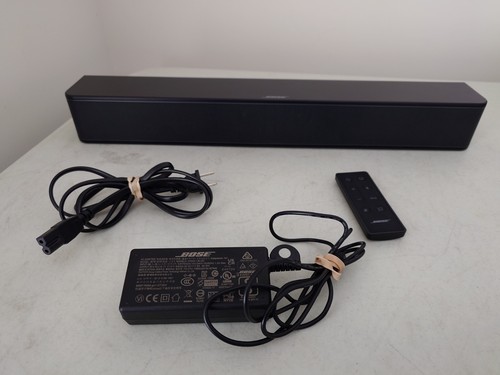 Bose 418775 Solo Soundbar II with Remote and Power Adapter Black ...