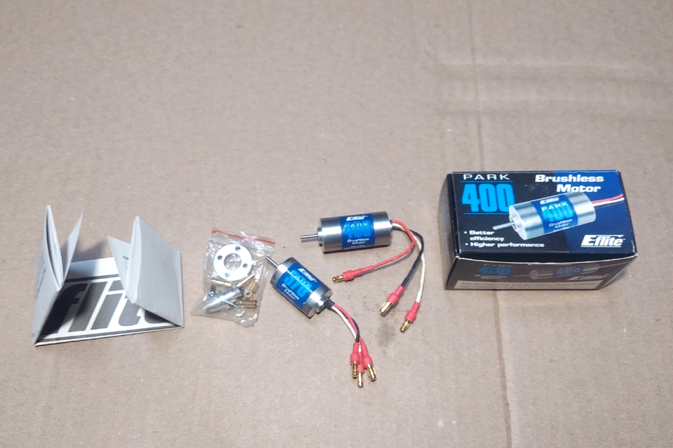 E-Flite EFLM1000 2 Park 370 & 400 Brushless Motors Lot 4200Kv For RC ...