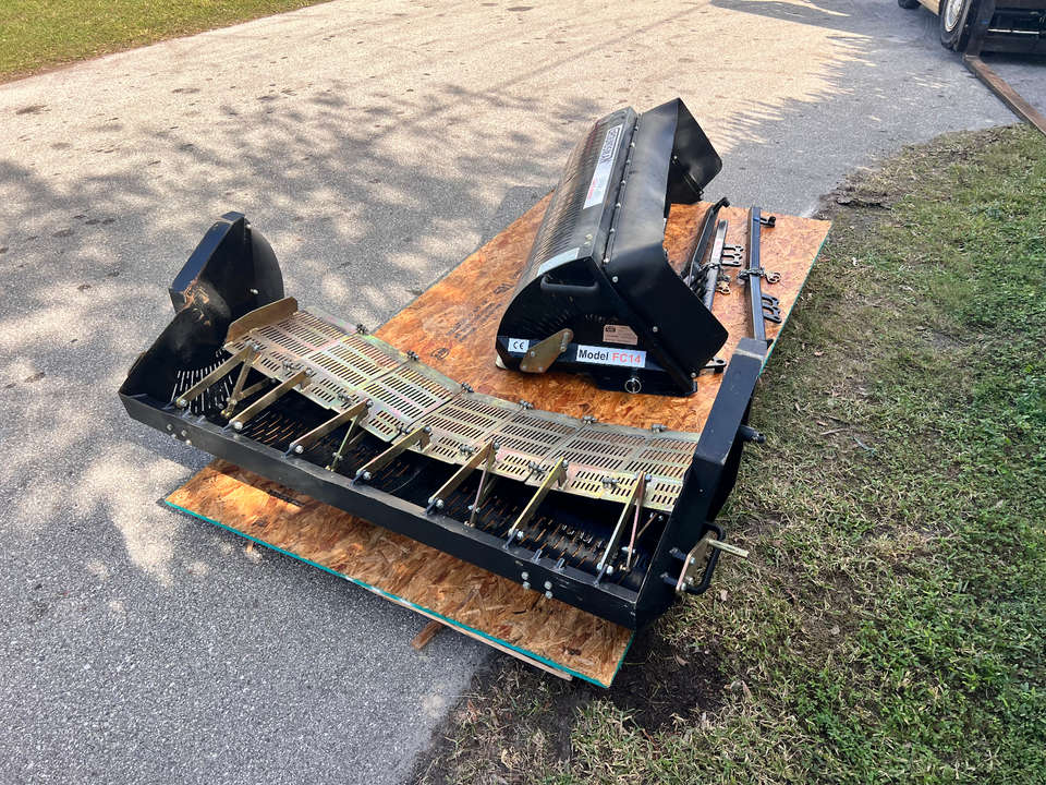 Groundsman FC14 Flexblade Core Collector Attachment for Toro 648 ...