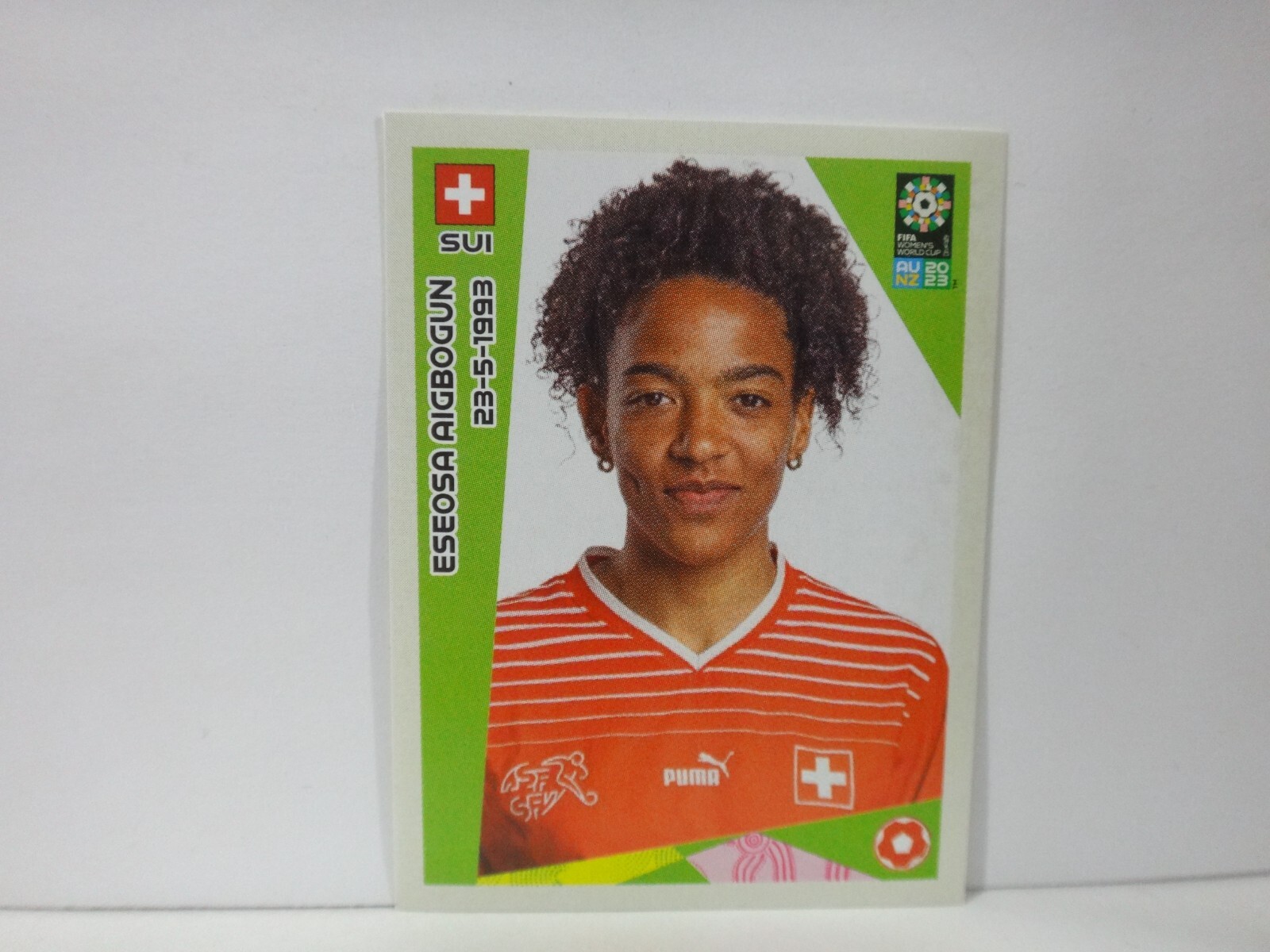 2023 Panini FIFA Women's World Cup Stickers #61 Eseosa Aigbogun ...