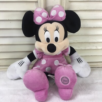 Minnie Mouse Plush Genuine Authentic Disney Store 18” Tall | eBay