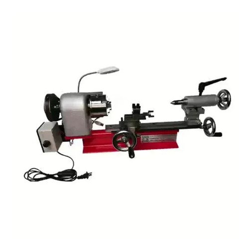 Mini Micro Desktop Mini Lathe DIY Instrument Lathe Metal Woodworking ...