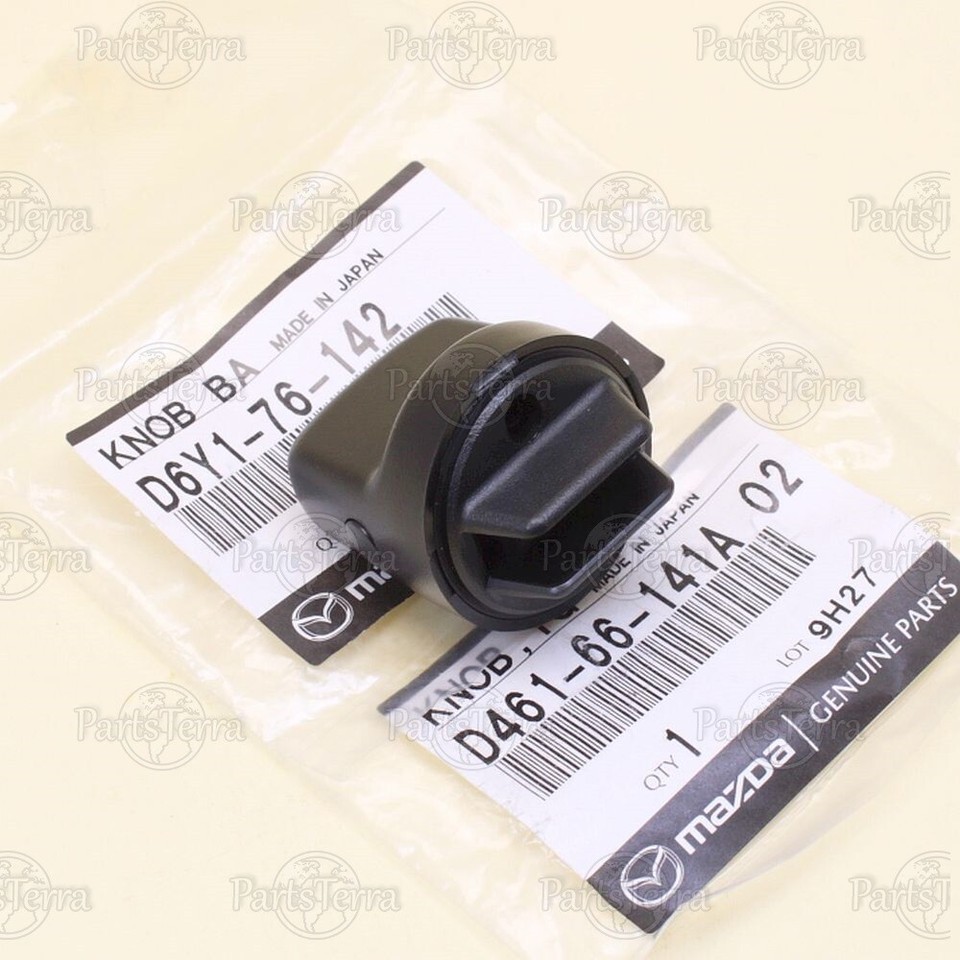 2007-2014 Mazda CX-7 CX-9 Genuine OEM Ignition Key Knob Inner & Outer ...