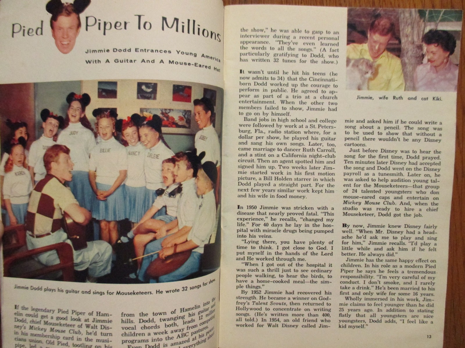 Jun-1956 TV Guide(JIMMIE DODD/JAMES ARNESS/GINGER ROGERS/CLINT WALKER ...