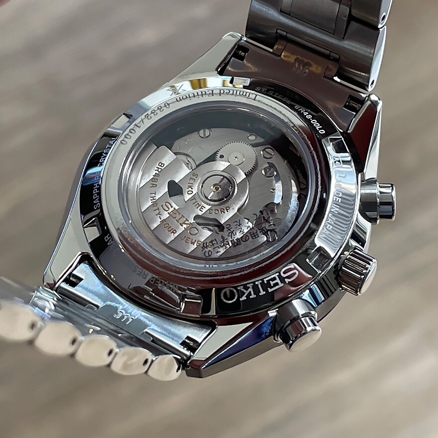 Seiko Automatic 8R48 Chronograph 50th Anniversary Limited Edition ...