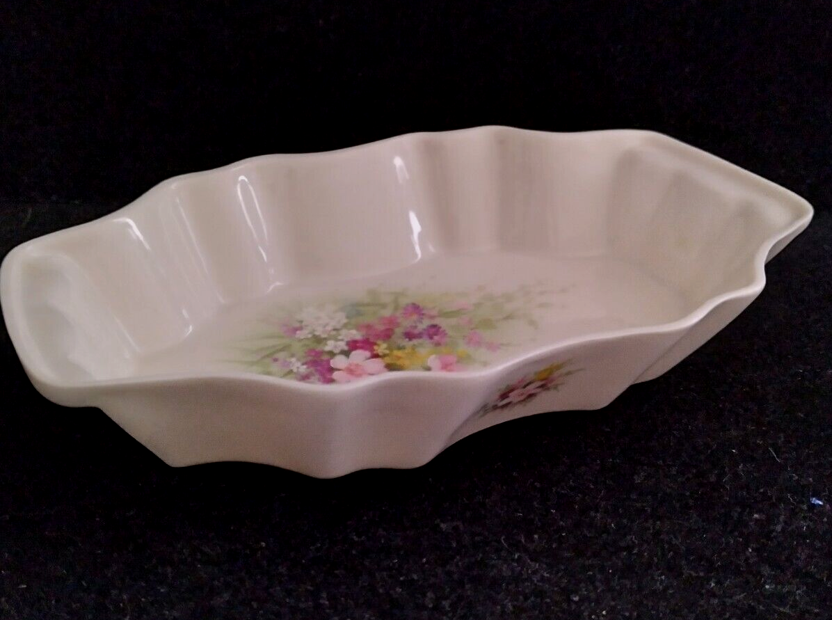 Irish Donegal Bone China Irish Parian ware bowl with hand painted ...