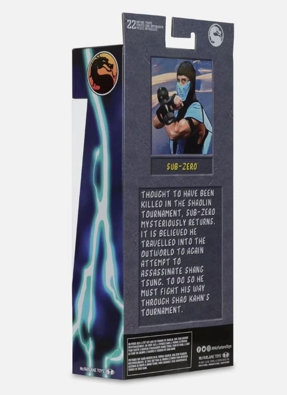 Mortal Kombat Klassics Sub-Zero 7-Inch Scale Action Figure | eBay