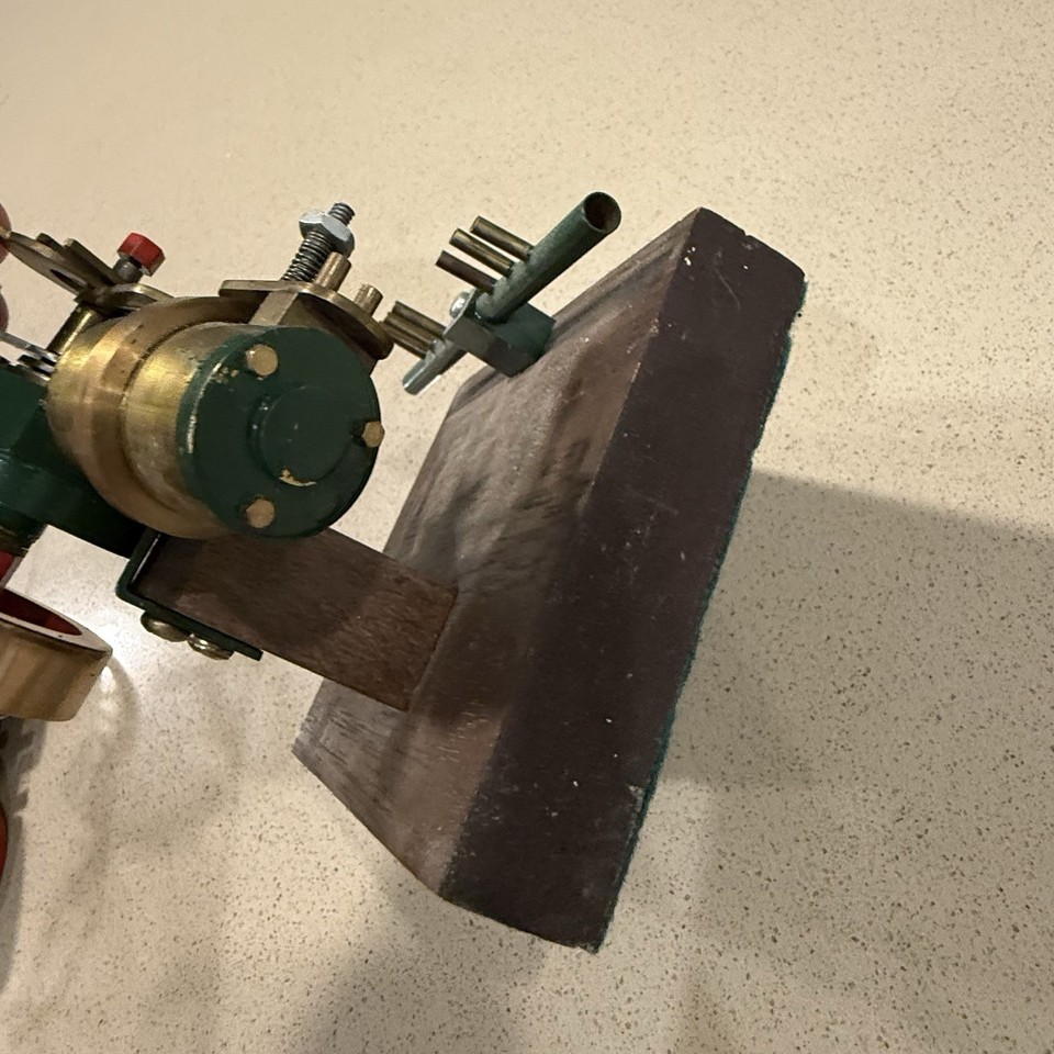 V-shaped four-cylinder steam engine model Vintage Handmade | eBay