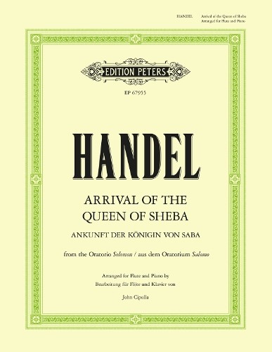 `Handel, George Fride` Arrival Of The Queen Of Sheba (UK IMPORT) Book ...