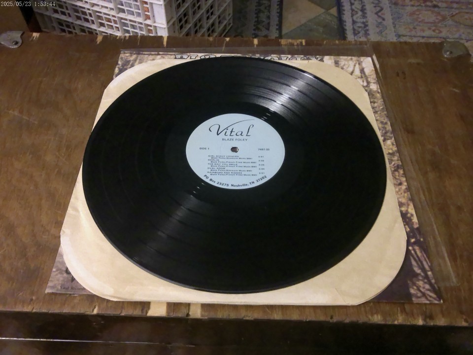 Set Price Sale: Ultra-Rare Original Blaze Foley Self-Titled LP | eBay