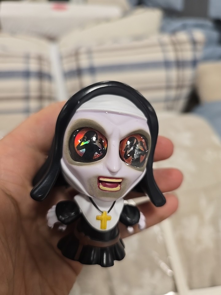 Tiny Nightmares Terrif-Eyes Mini Figure The Nun Goth Halloween Horror Blind Box | eBay