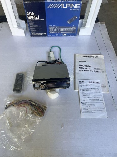 Alpine Cda-9855J Cd Head Unit | eBay