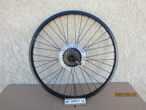 NEW 24'' BICYCLE ALUMINUM 7 SPEEDS REAR WHEEL GREAT FOR YOUR MTB BIKE ...