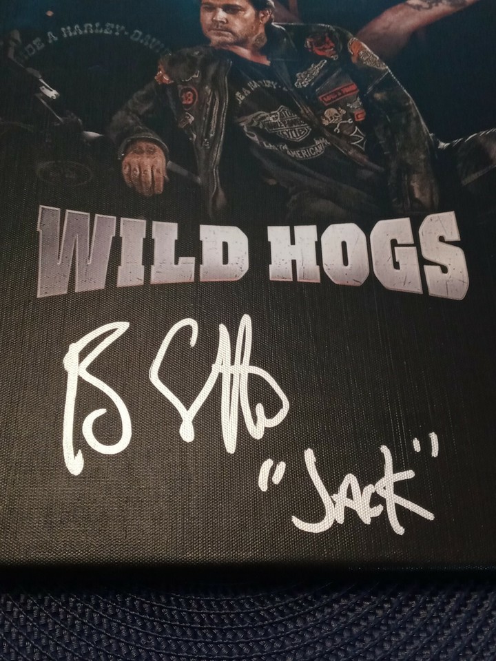 Ray Liotta Wild Hogs Movie Signed Jack 16x20 Custom Canvas Beckett ...
