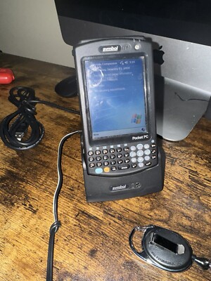 Motorola Symbol Pocket PC MC5040 Barcode Scanner- Battery and stylus ...