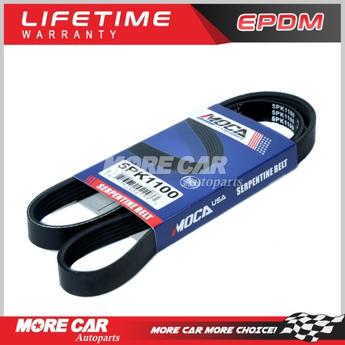 EPDM Serpentine Belt 5PK1100 for 01-05 Acura NSX 3.2L 99-01 Toyota ...