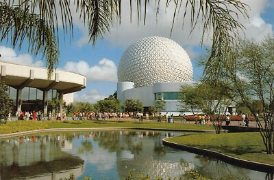 Vtg Postcard 6x4 Disney Epcot Future World Animatronics 1980s Postcard ...