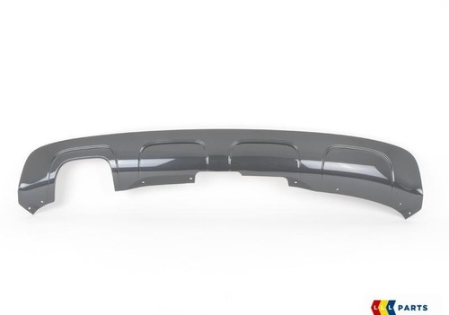 BMW NEW GENUINE E84 X1 M SPORT REAR BUMPER DIFFUSER WITH DOUBLE EXHAUST ...