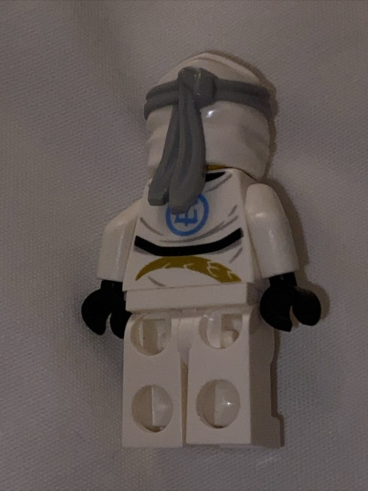 LEGO Minifigure Zane Legacy njo494 Ninjago White Ninja Monastery of ...