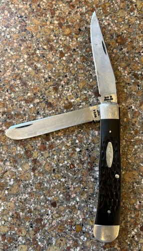 Vtg 1978 Case XX USA 6254 SSP 2-Blade Pocket Trapper Knife TESTED XX ...